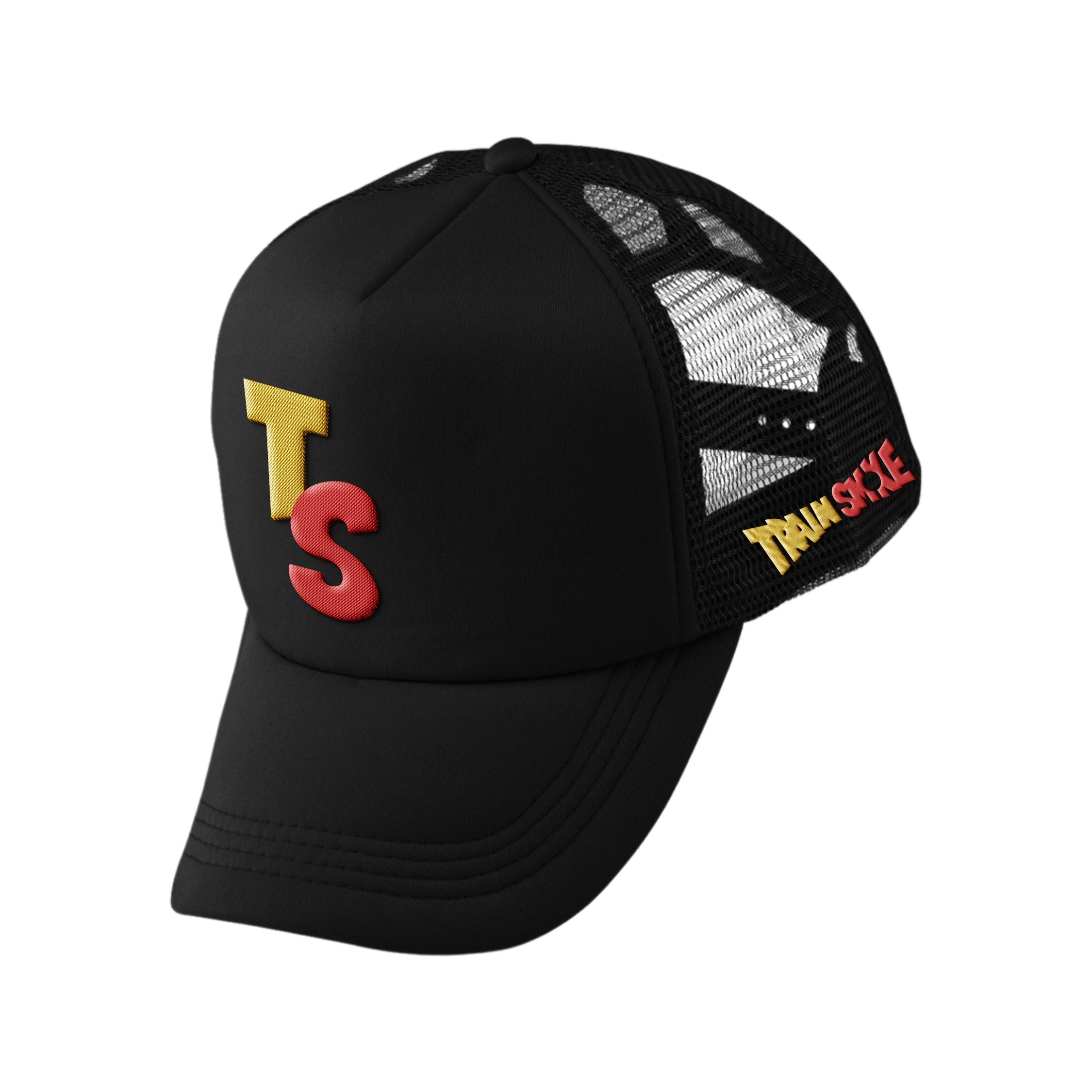 TrainSmoke - TS Trucker Hat - Black